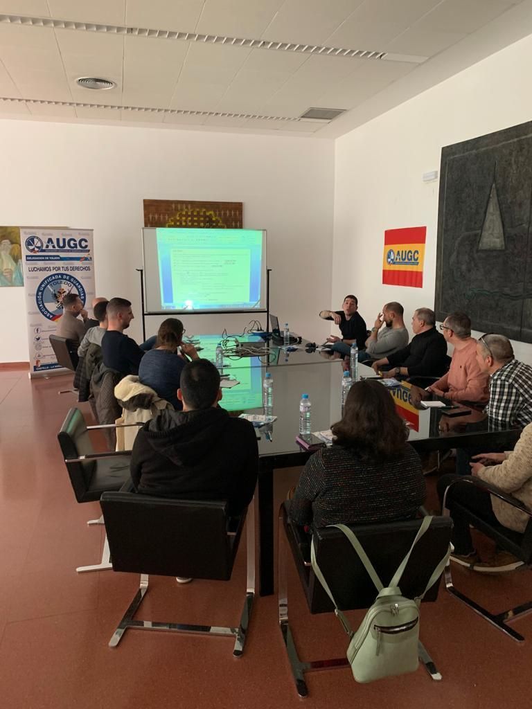 AUGC Toledo organiza una formación sobre violencia de género con gran ...